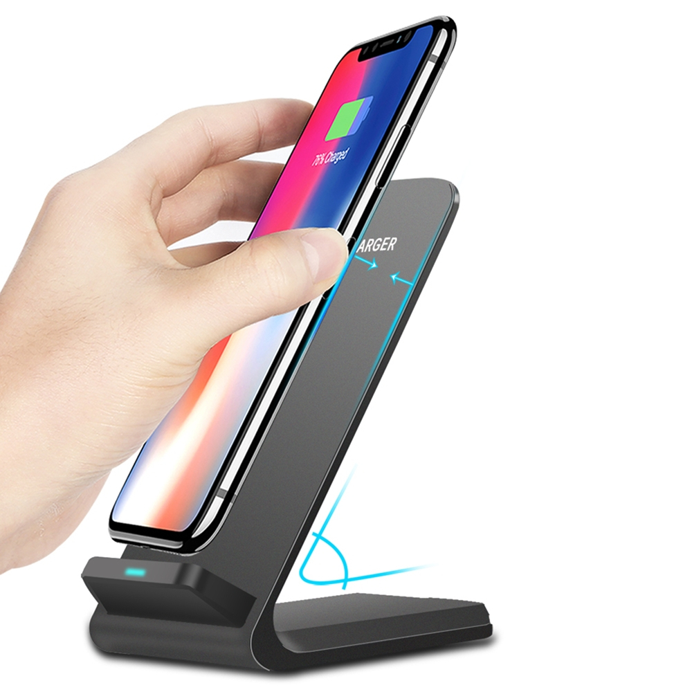 Universal Wireless Phone Charger and Holder - Evoke Electronics